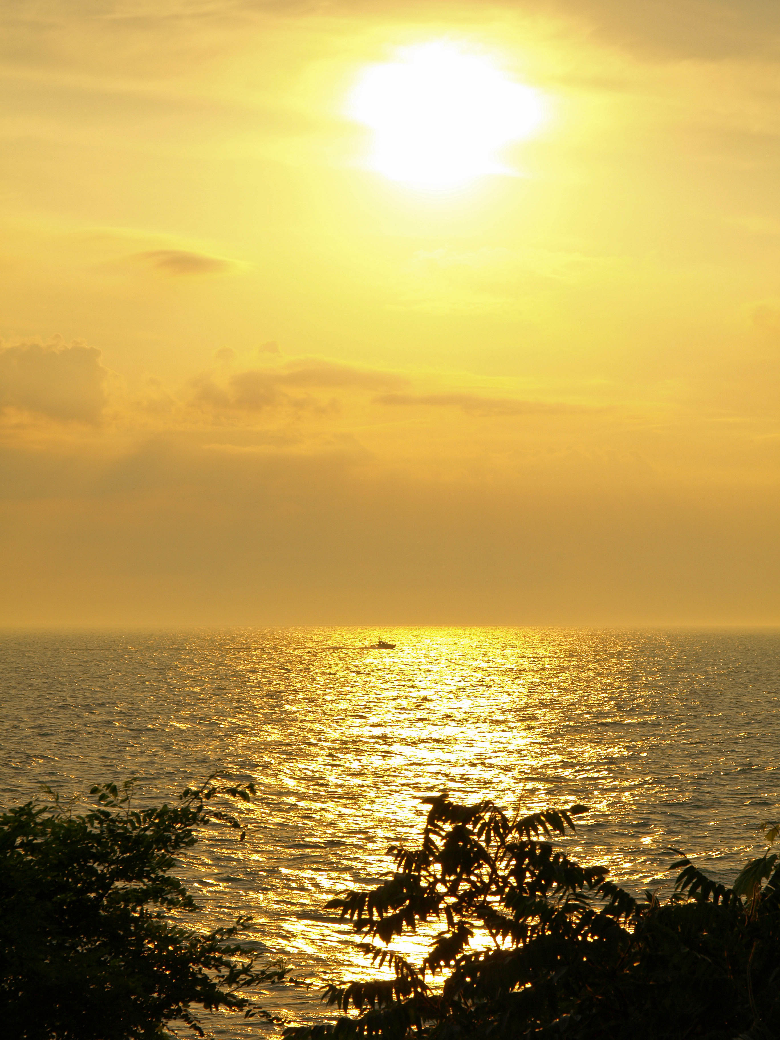 Sunset over Lake Michigan, Whitehall, MI | Erin Bartels